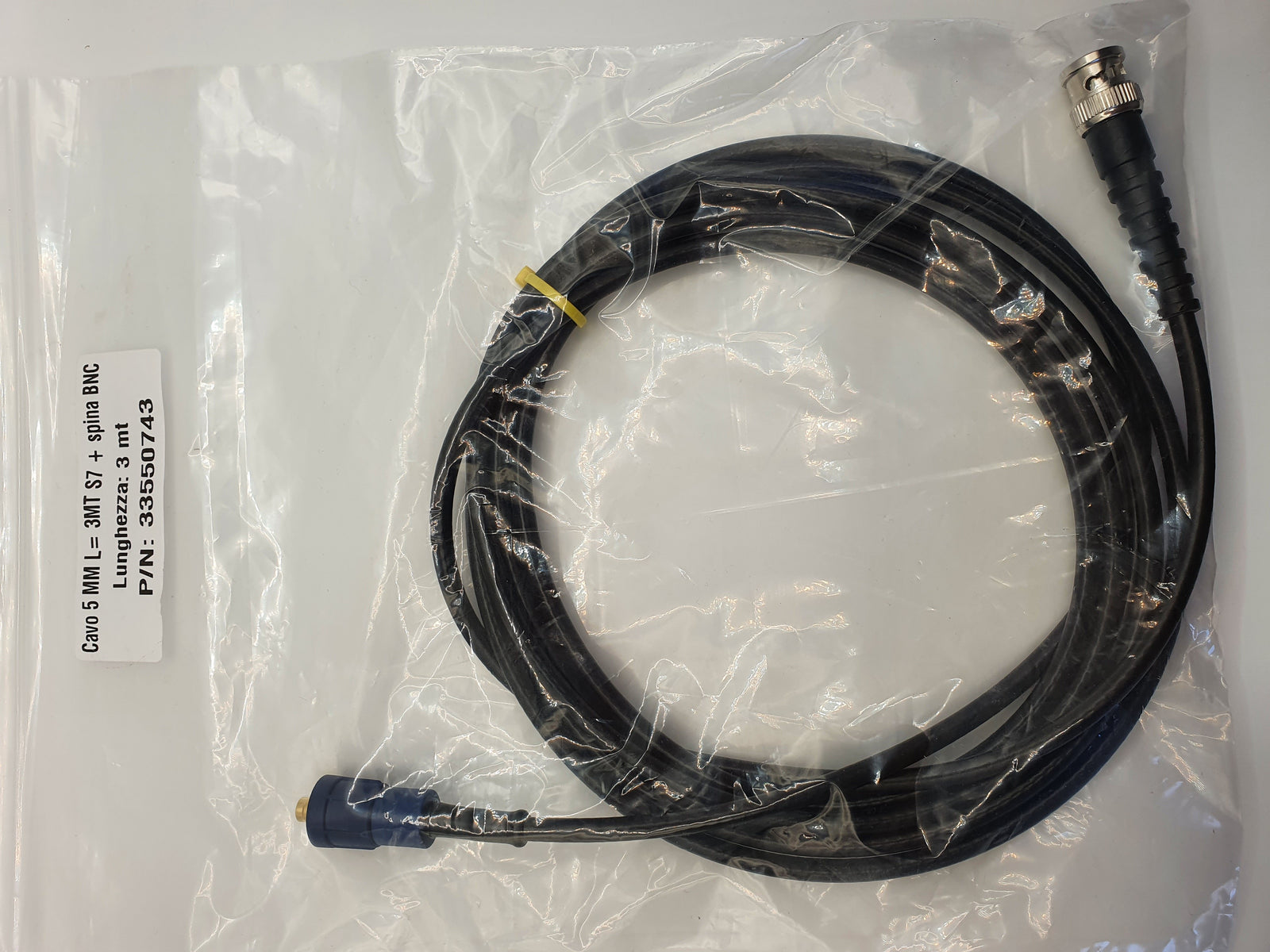 Giorgio Bormac S7 head and BNC connector cable 3M 5MM - 33550743 – pH ...