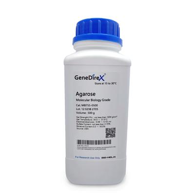 Agarose - Molecular Biology Grade - 100g or 500g MB755 – pH Scientific